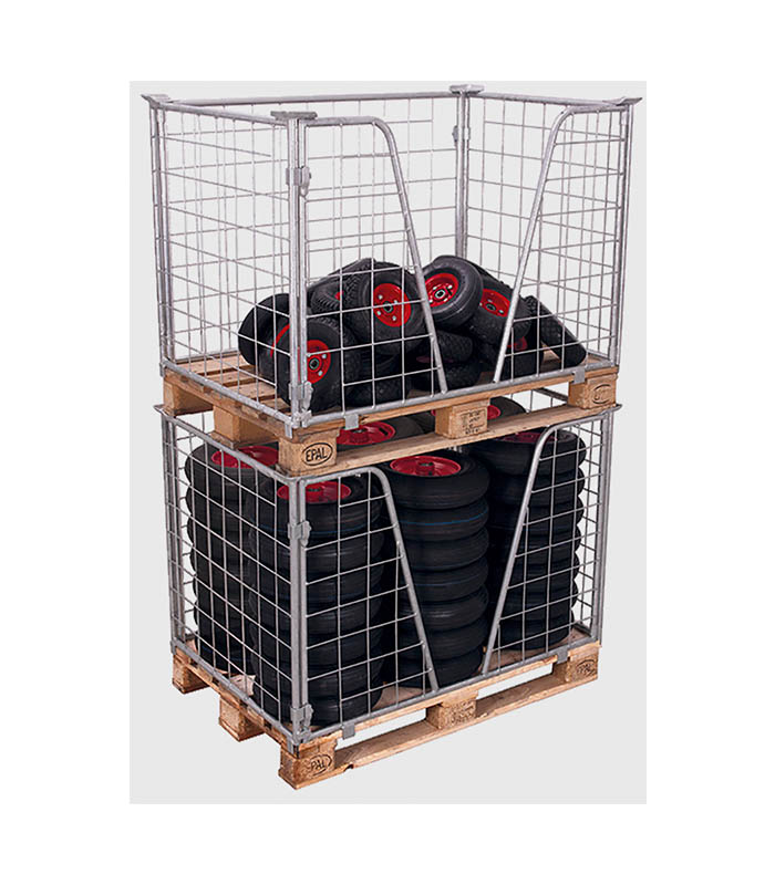 Variofit pa-080.026 Παλετοκιβώτιο Συναρμολογούμενο Τύπου 63 για Φορτίο Βάρους ως 750kg - METECO ΑΕ