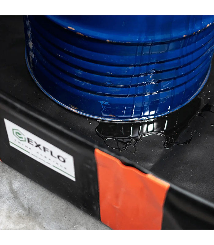 Exflo Starter Πτυσσόμενη Λεκάνη Συλλογής Διαρροών 1 Βαρελιού ...